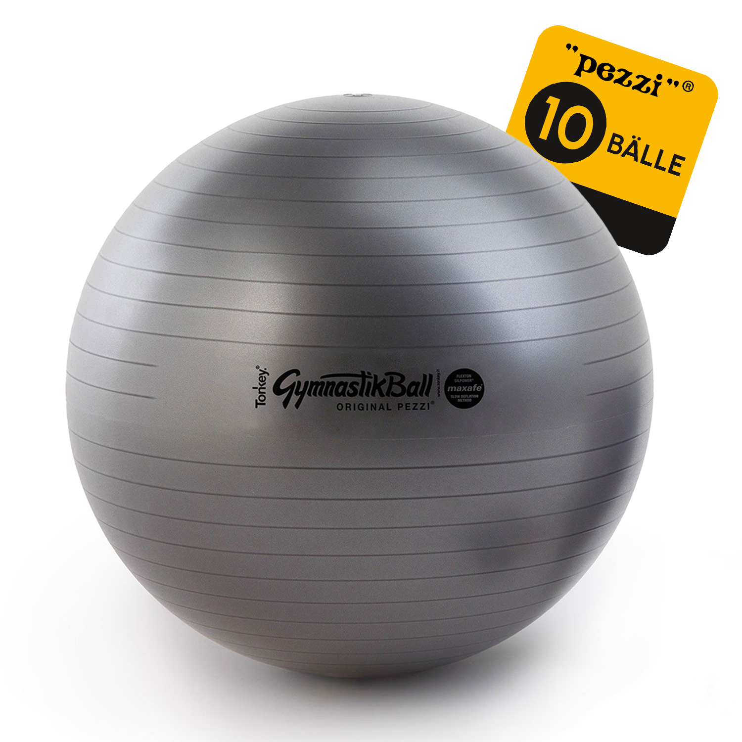 Original Pezzi MAXAFE gym ball with pump | violet | 42 cm | KO3369478D42
